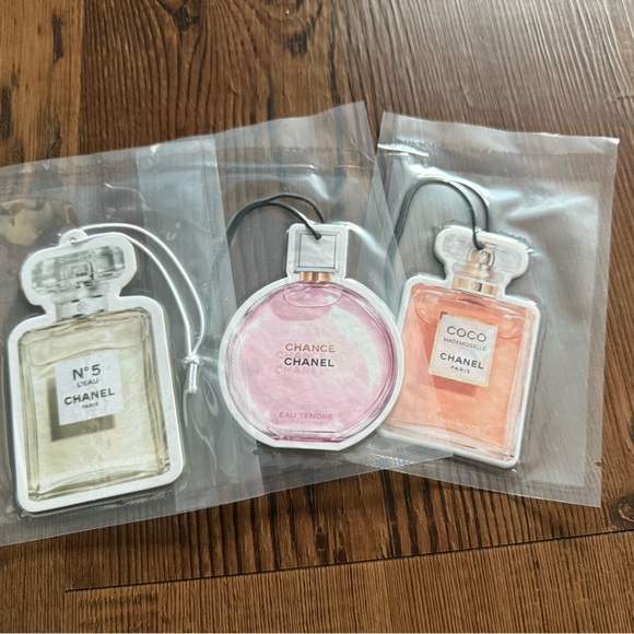 Accessories | Chanel Set Of 3 Car Air Fresheners | Poshmark